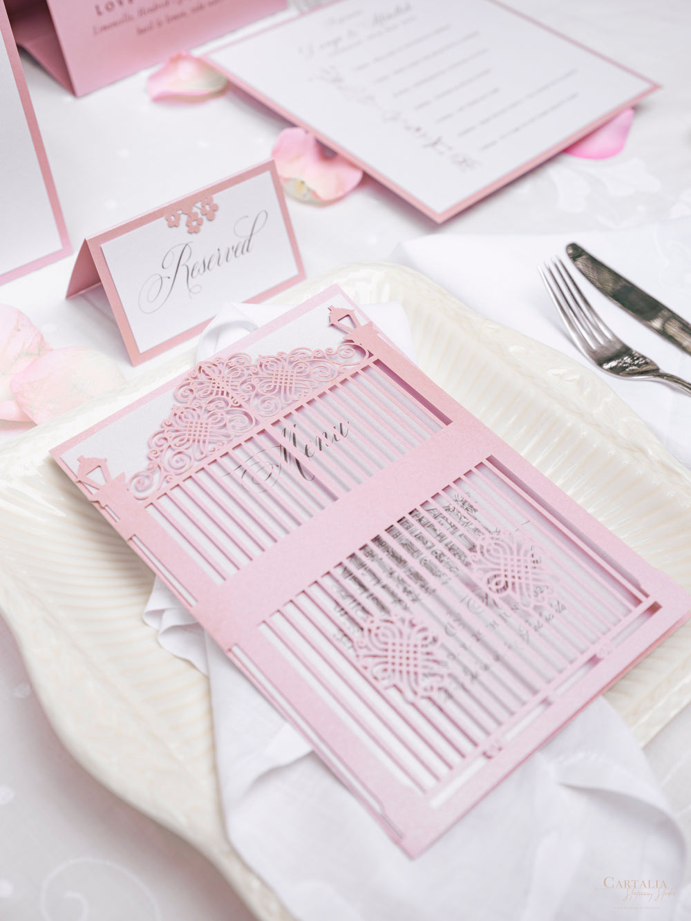 Bespoke Ornamental Gate Laser Cut Menu | Villa Ephrussi de Rothschild ...