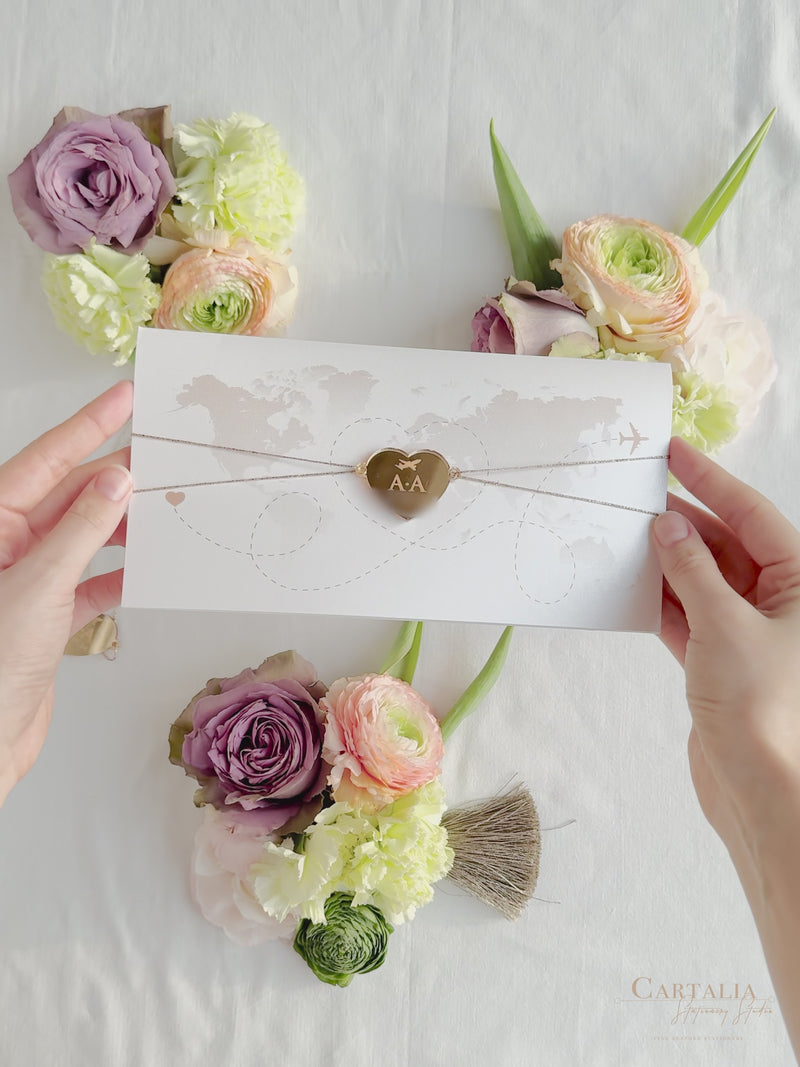 Italian Wedding Vegan Leather Passport with Gold Foil & Personal Engra ...